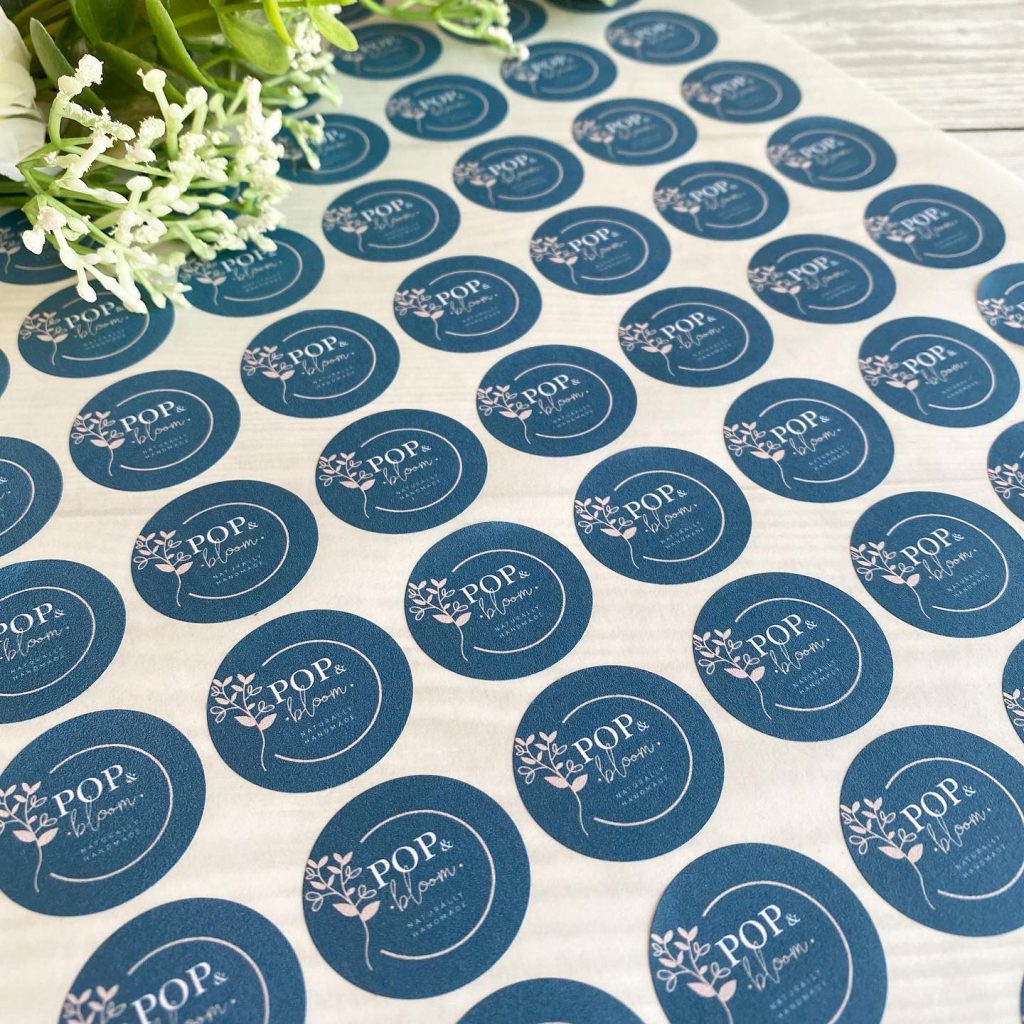 25mm Circular Stickers - SR Creative Studio
