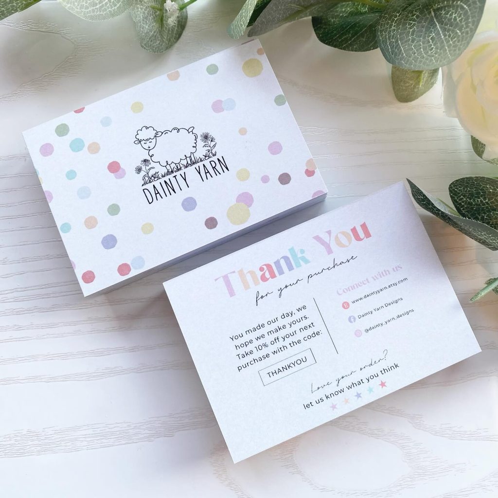 Category: Thank You Cards & Packing Slips - SR Creative Studio